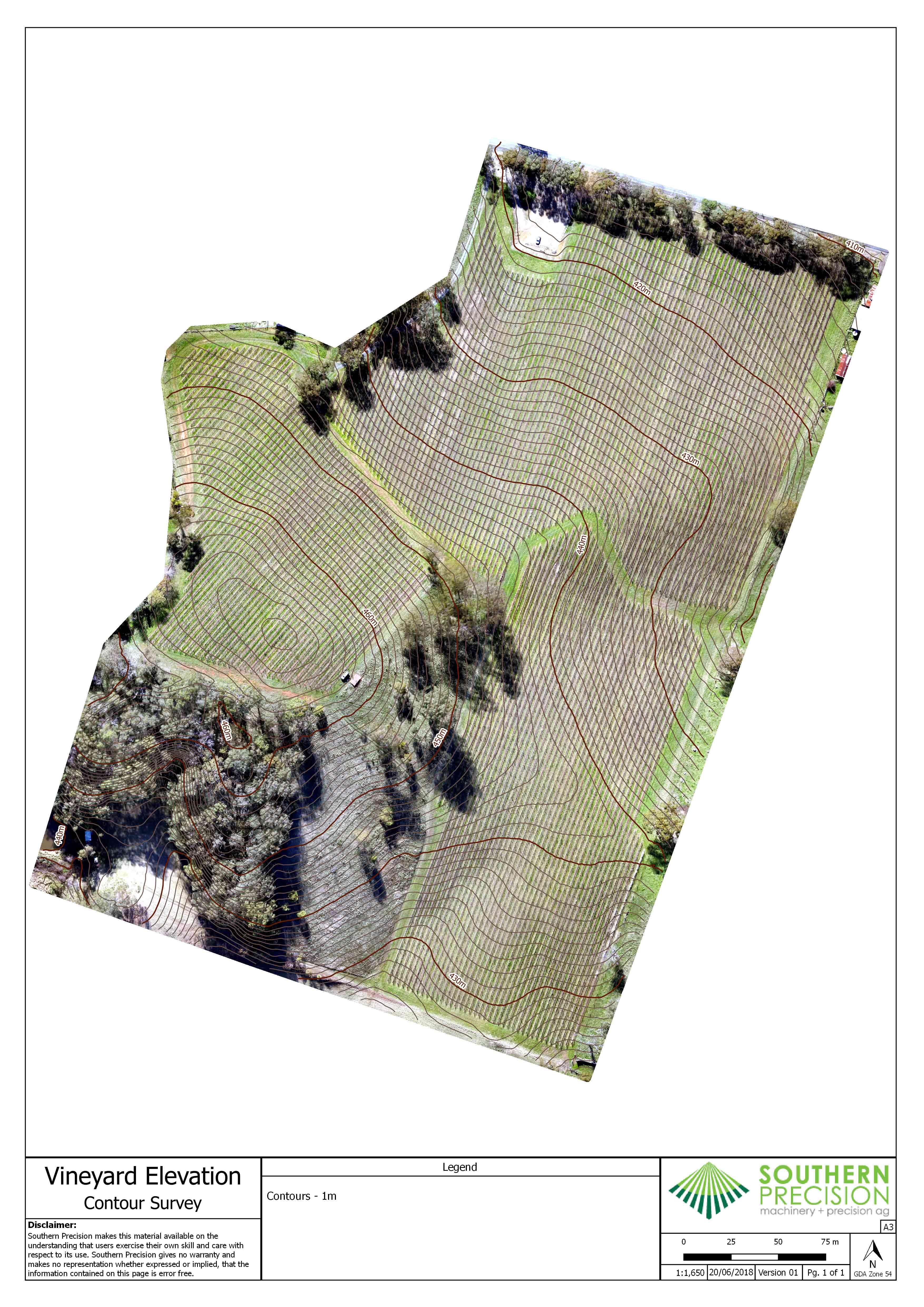 Vineyard Elevation Southern Precision